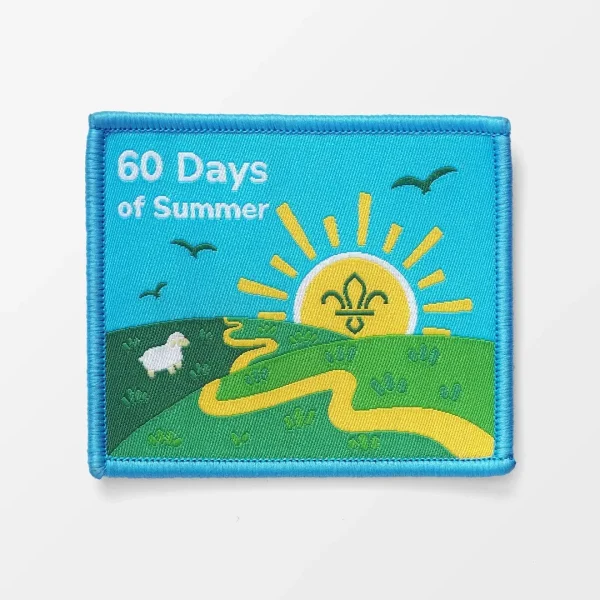 60 Days Of Summer 2025 Blanket Badge - Walsall Scouts